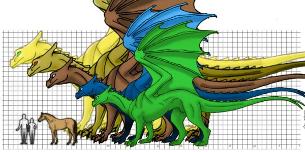 Dragon Sizes - Triad wiki